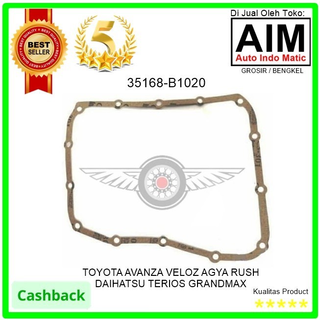 Jual Paking Carter Oli Avanza Rush Terios Veloz Oil Pan Gasket 35168 ...