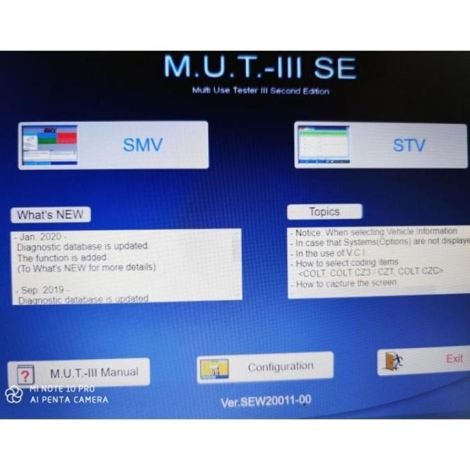 Jual New Scanner Mobil Mongoose J2534 Untuk Mitsubishi Mut 3 Hds ...