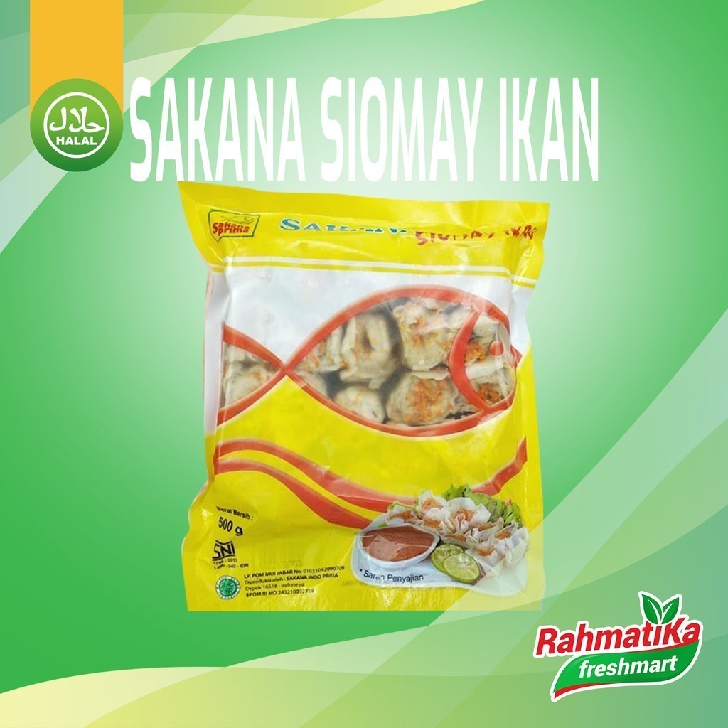 Jual Sakana Siomay / Somay Ikan Sakana 500 gram (Frozen Food) | Shopee ...