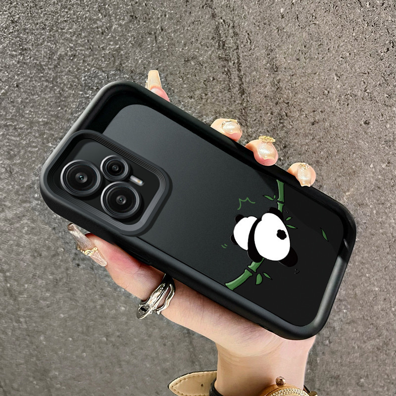 Jual Casing Hp Xiaomi POCO F5 Case pola Panda hitam dan putih Casing HP ...