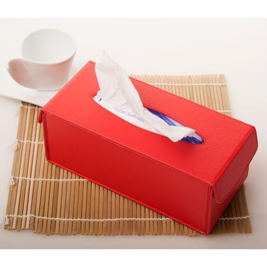 Jual Technozio Tissue Box Warna Merah /Kotak Tissue Warna Merah ...