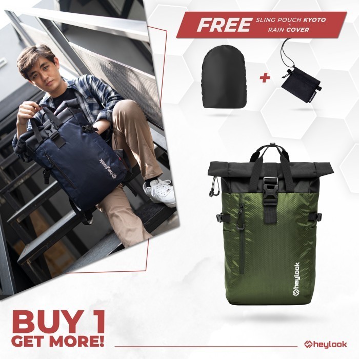 Jual (FREE RAINCOVER) TAS RANSEL PRIA AZZURI TAS BACKPACK ADVENTURE ...