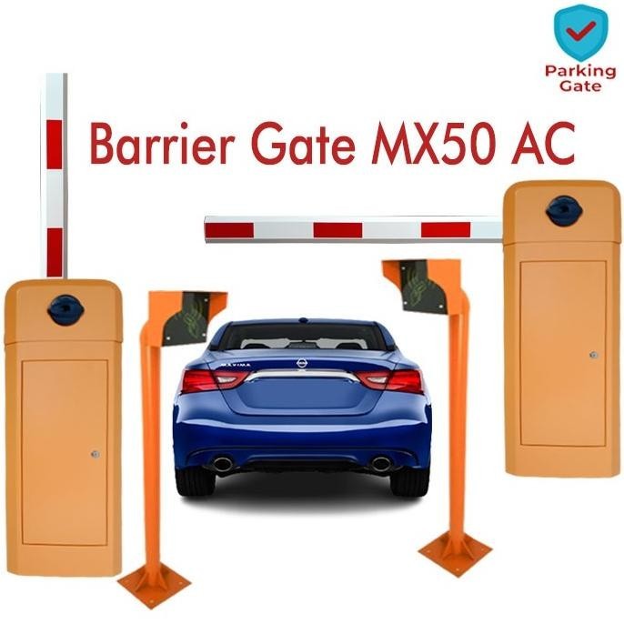 Jual Paket 2 Mesin Barrier Gate MX50 AC + 2 Mesin RFID + 2 VLD | Shopee ...