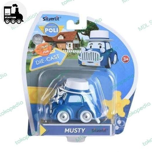 Jual Robocar Poli Silverlit - Musty (Diecast Original) | Shopee Indonesia