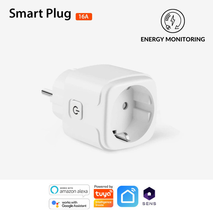 Jual SMART SOCKET/PLUG 16A WIFI WIRELESS IOT | Shopee Indonesia