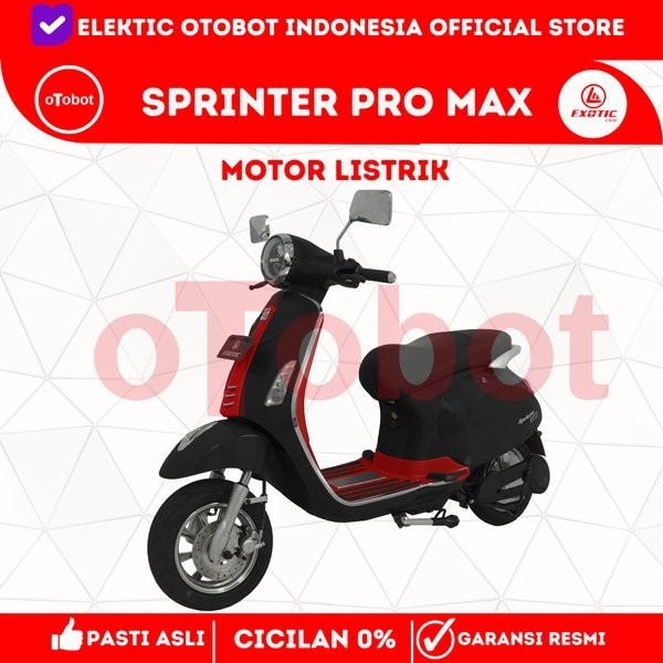 Jual Motor Listrik Vespa Listrik Exotic Sprinter Pro Max Promax Pacific ...