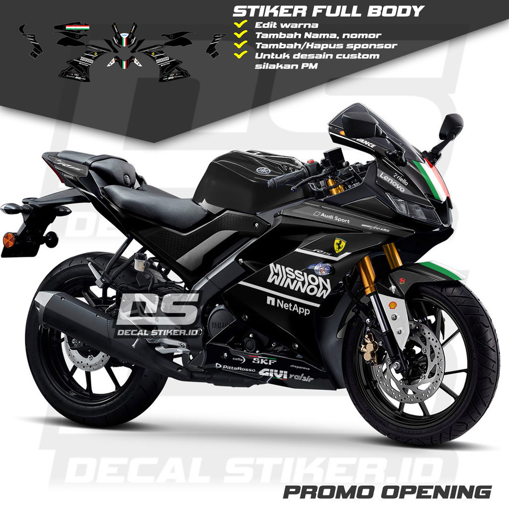 Jual Decal R15 V3 Full Body Keren Stiker R15 V3 Full Body Keren ...
