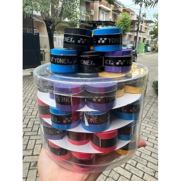 Jual ISI 60PCS 1BOX - GRIP ATAU PEGANGAN RAKET BADMINTON IMPORT KARET ...