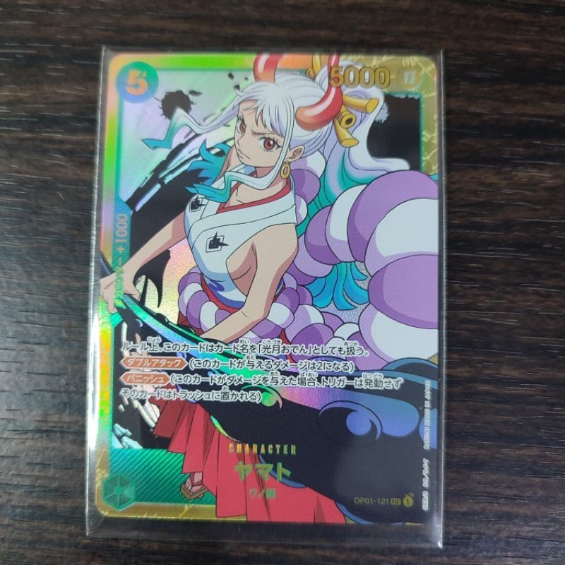 Jual one piece tcg yamato OP01-121 SEC original | Shopee Indonesia