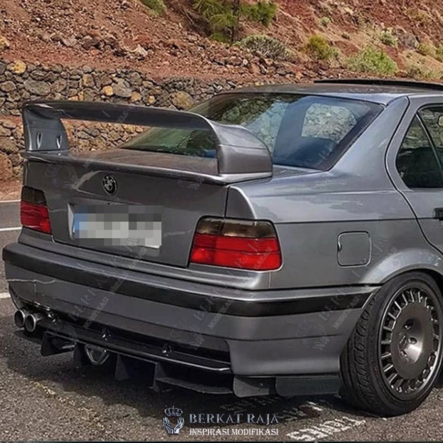Jual Wing Spoiler BMW 3 Series E36 M3 GT LTW 3 Stage Plastik ABS ...