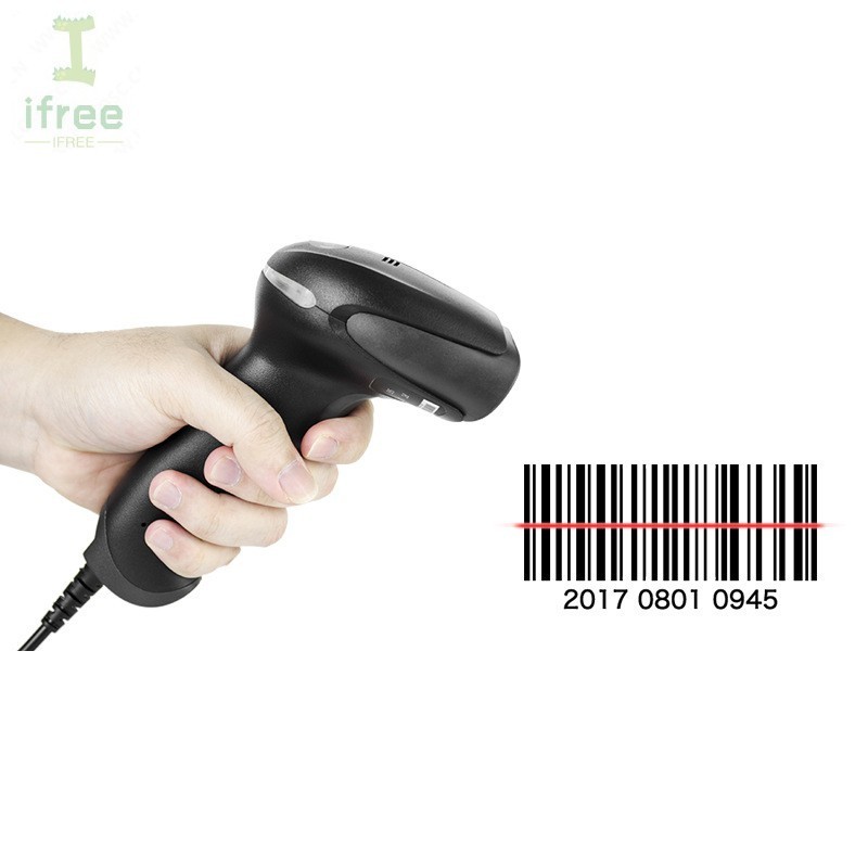 Jual Portable Barcode Scanner Reader Bar Bar Code Handheld Scan USB ...