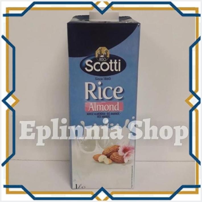 Jual [EPL] RISO SCOTTI RICE ALMOND1 LITER - MINUMAN BERAS DENGAN ALMOND ...