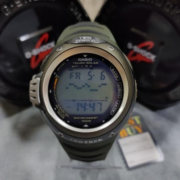 Jual CASIO PROTREK ORIGINAL PRG-100-3VDR PRG100-3VDR Murah | Shopee Indonesia