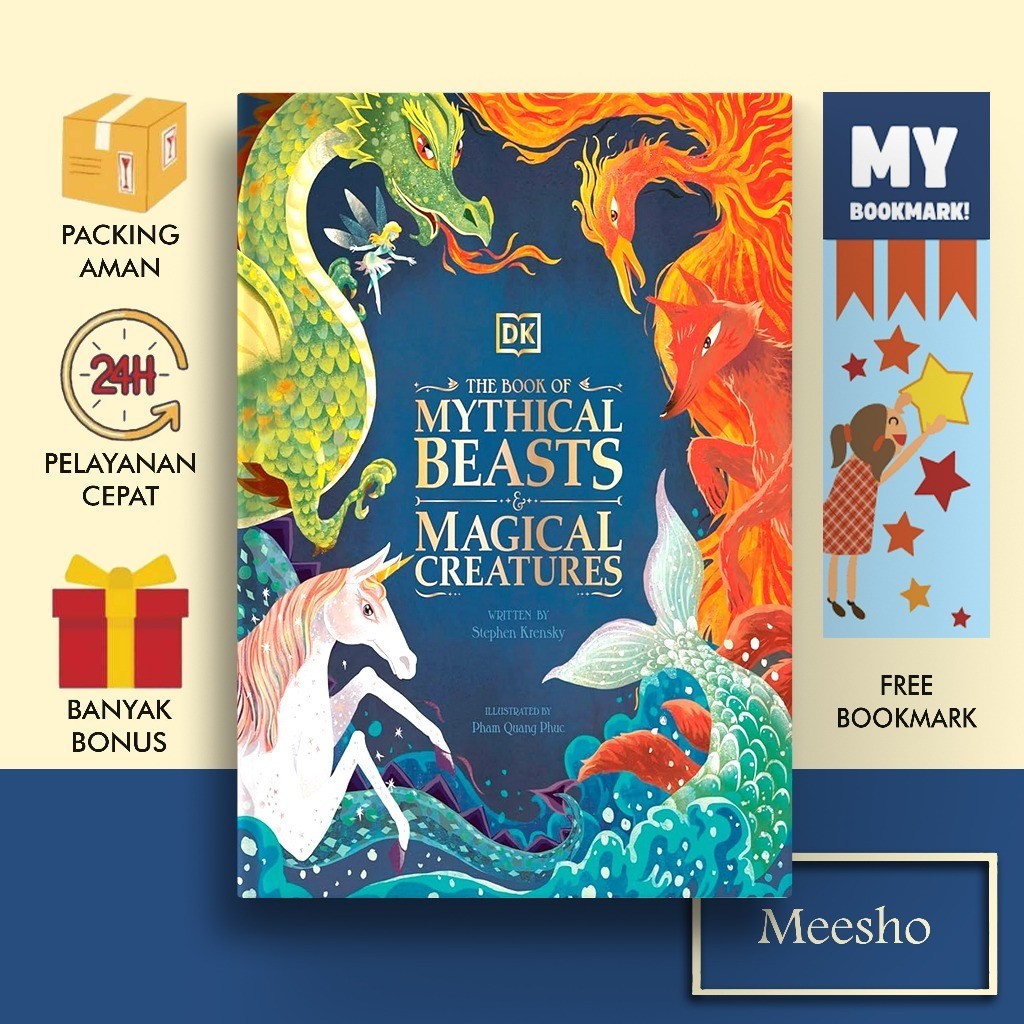 Jual The Book of Mythical Beasts and Magical Creatures (English ...