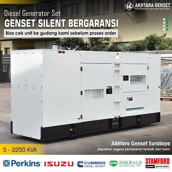Jual HARGA MESIN GENSET - 300 kva Perkins Cummins Isuzu Emerald Stamford | Shopee Indonesia