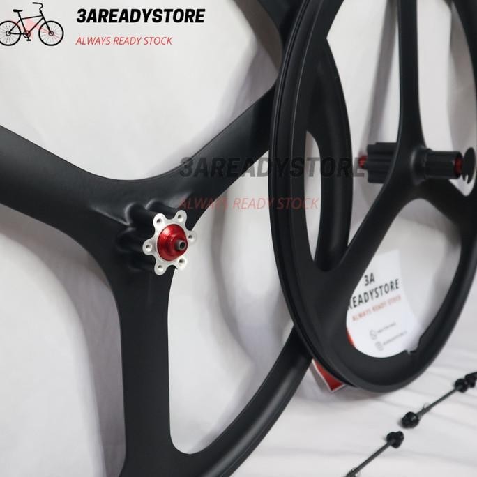 Jual Sale Velg Or Wheelset Racing Sepeda Alloy 26 Inch Warna Full Black ...