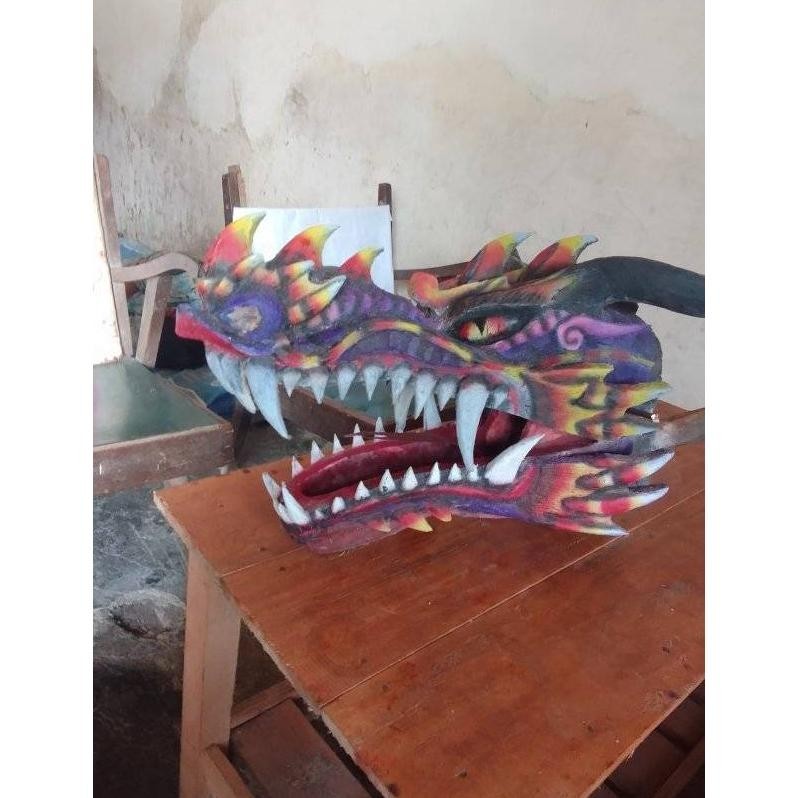 Jual Flase Sale Promo Barongan Kedirian Siung Gantung Full Kayu Asli ...