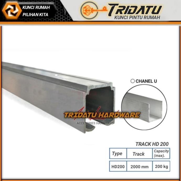 Jual Siap Order!!! Rel Pintu Lipat Atas Bawah Hd Aluminium Center ...