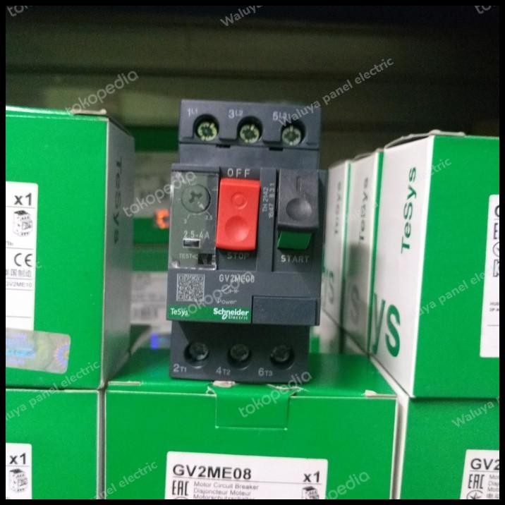 Jual HOT DEAL MOTOR CIRCUIT BREAKER / MCB SCHNEIDER GV2 ME08 GV2ME08 ...