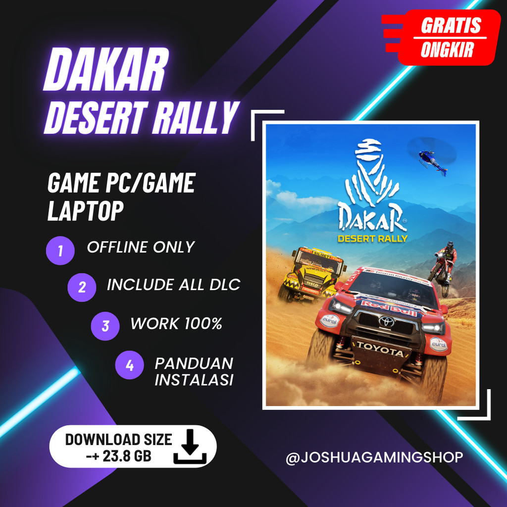 Jual Dakar Desert Rally - PC Game | Shopee Indonesia