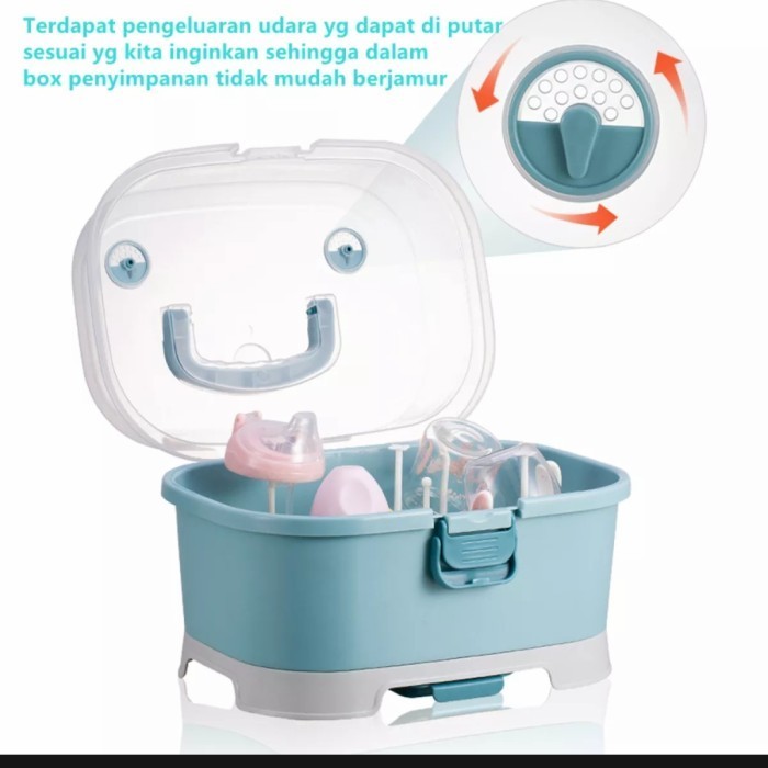 Jual Storage Box Atau Rak Penyimpanan Botol Susu | Shopee Indonesia