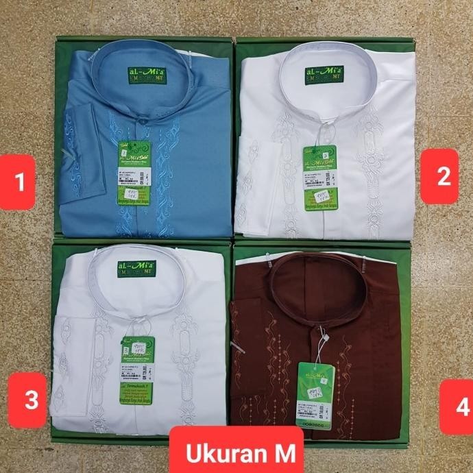 Jual Terbaru Koko Al Mia Lengan Panjang Original Al-Mia Ukuran M ...