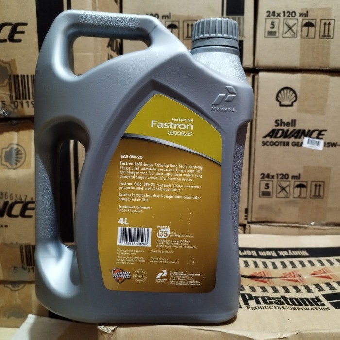 Jual Pertamina Fastron Gold 0W-20 4 Liter Galon | Shopee Indonesia