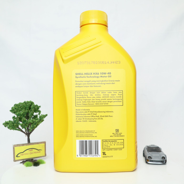 Jual Oli Shell Helix Hx6 10W-40 1L - Oli Shell Hx6 | Shopee Indonesia