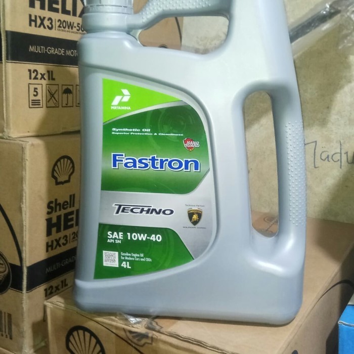 Jual Oli Mesin Pertamina Fastron Techno Sae 10W-40 Api Sn Synthetic Oil | Shopee Indonesia