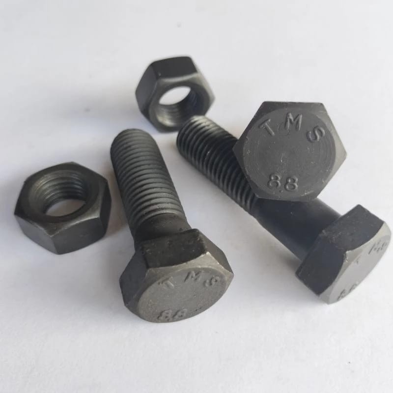 Jual BAUT BAJA 8.8 M16x40 ( 4 CM ) baut 24 kunci 24 Pitch 2.00 | Shopee Indonesia