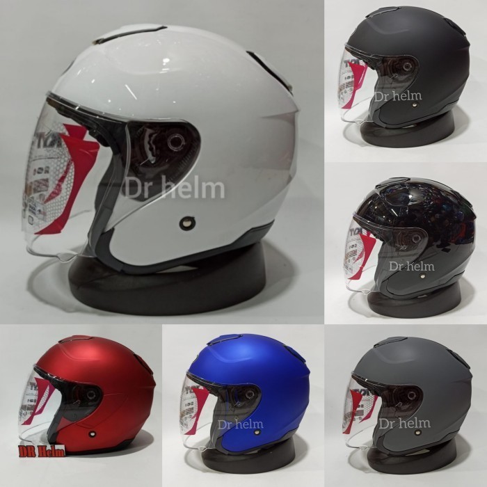 Jual Helm Kyt Kyoto R Solid Original | Shopee Indonesia