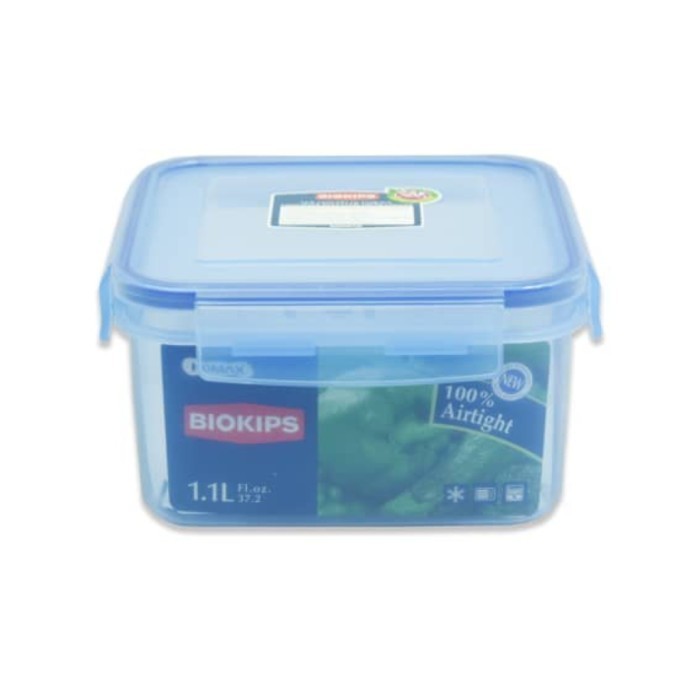 Jual Komax Biokips Tempat Makan Persegi 1.1 Liter | Shopee Indonesia