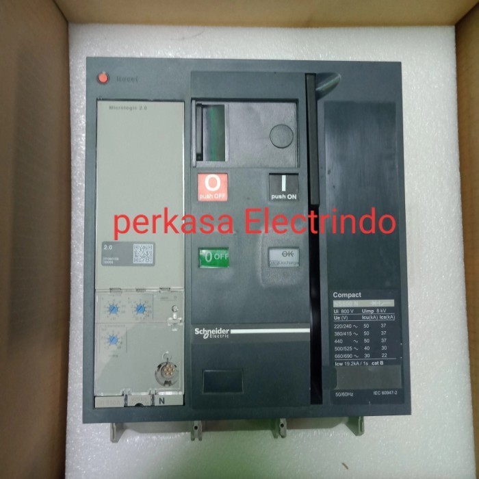Jual SCHNEIDER MCCB NS800N NS800 N 800A 3P MOTOR MOTORIZED MIC2.0 33466E | Shopee Indonesia