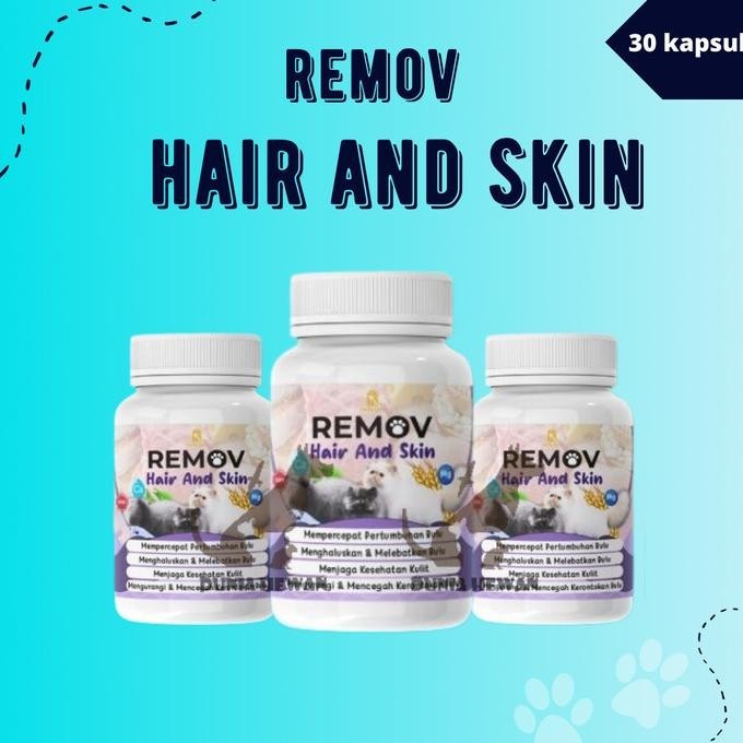 Jual Remov Hair And Skin 30 Kapsul | Shopee Indonesia