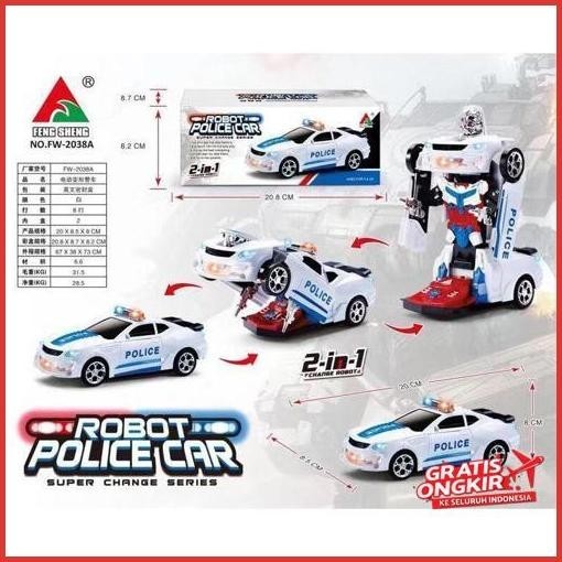 Jual Hot Sale Robot Transform Polisi Mobil Berubah Jadi Robot - Robot ...