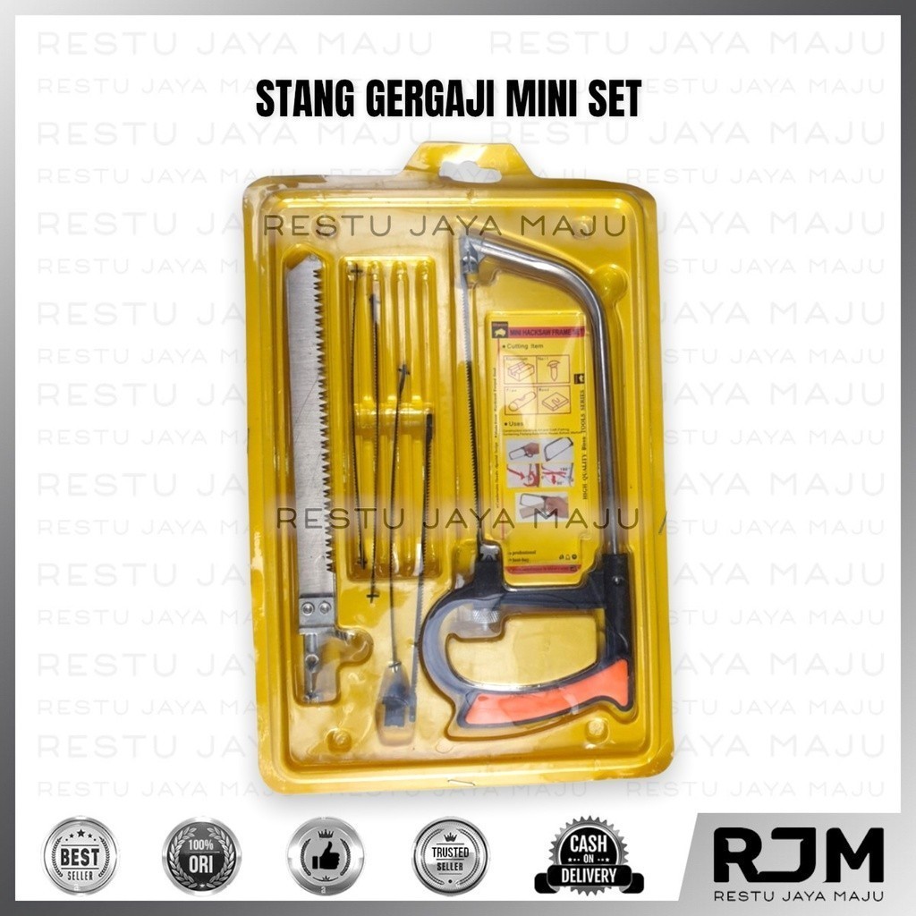 Jual BISON Stang Gergaji Triplek Mini Set Graji Tangan Potong Kayu ...