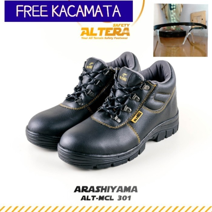 Jual SEPATU SAFETY ALTERA ARASHIYAMA LACE UP BOOT SNI | Shopee Indonesia