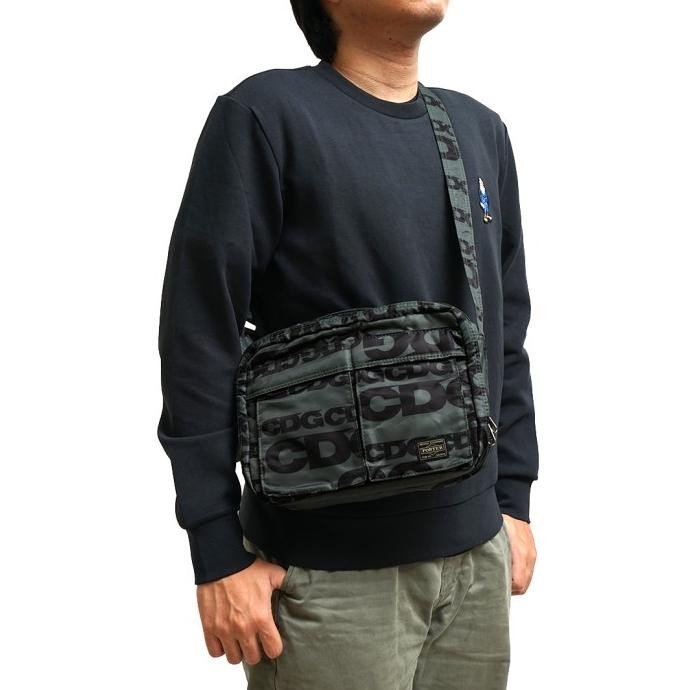 Jual CDG X Porter Messenger Shoulder Bag PS | Shopee Indonesia