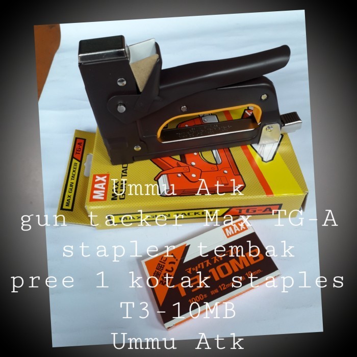Jual Asli Stapler Gun Taker Max. Ready Stock | Shopee Indonesia