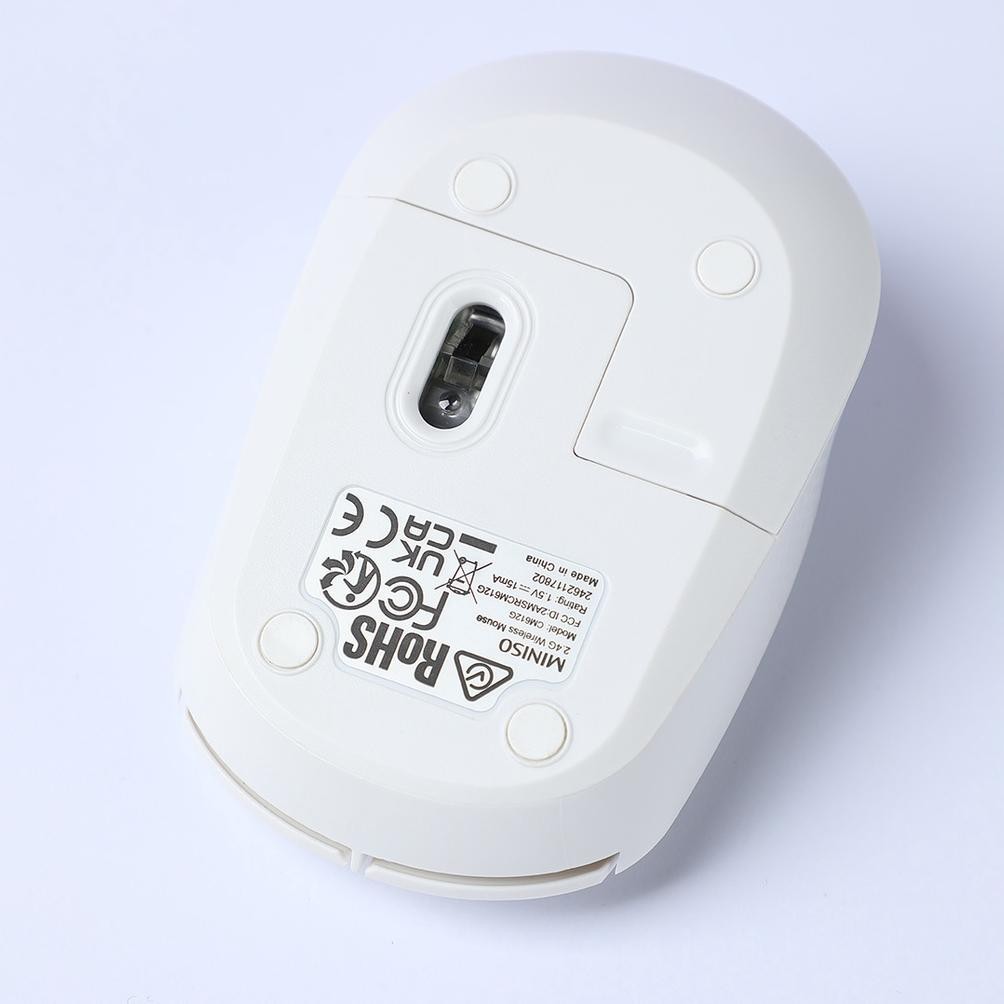 Jual MINISO MOUSE WIRELESS 2.4GHZ OPTICAL SENSOR 1600 DPI NIRKABEL ...