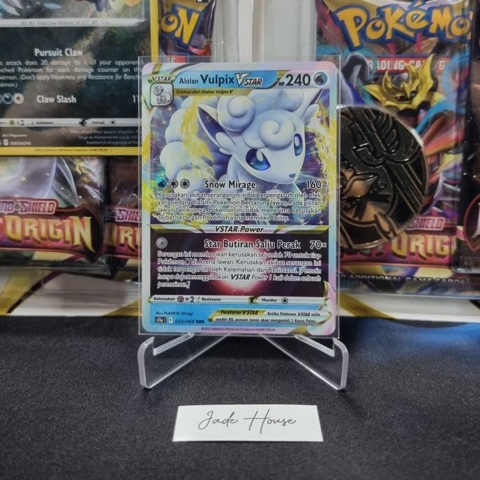 Jual Alolan Vulpix VSTAR 023/068 RRR (s11a) - Kartu Pokemon TCG Indonesia | Shopee Indonesia