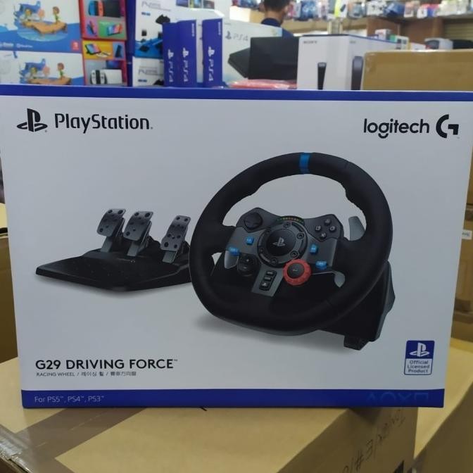 Jual Logitech G29 Driving Wheel Steering Whell Ps3/Ps4/PC/Ps5 | Shopee ...