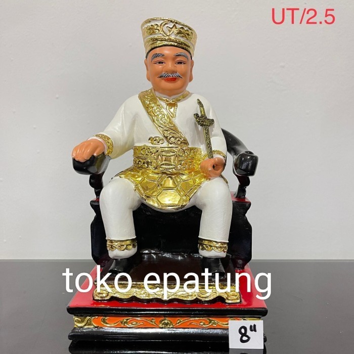 Jual Fran Patung Datuk / Haji / Natuk - Putih - 8 Inch - Kayu - L -23 ...