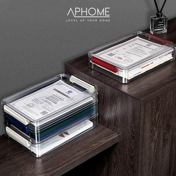 Jual Update Aphome Kotak Penyimpanan Berkas Dan Map File Organizer ...
