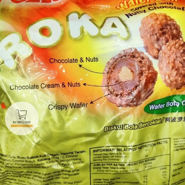 Jual Apollo Roka Waffer Ball 50S (300Gr/250Gr) Original / Susu / Pandan ...