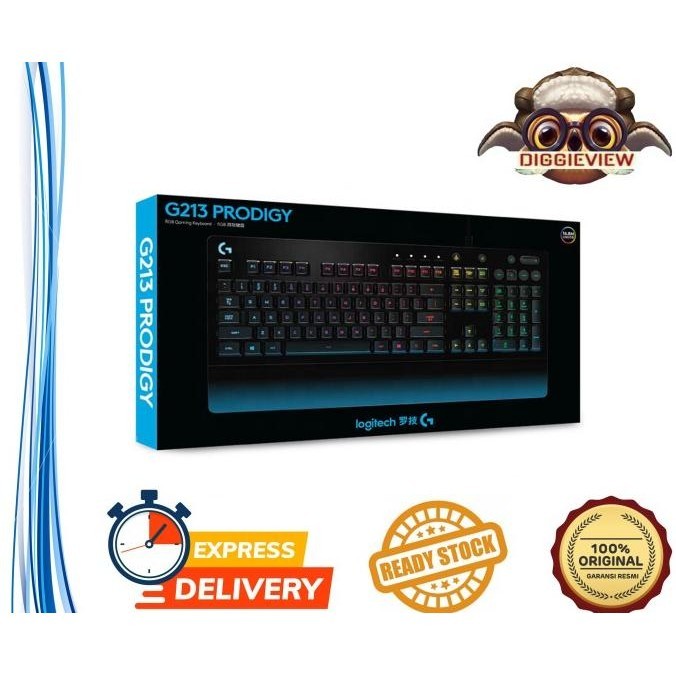 Jual Logitech G213 Prodigy Gaming Keyboard | Shopee Indonesia