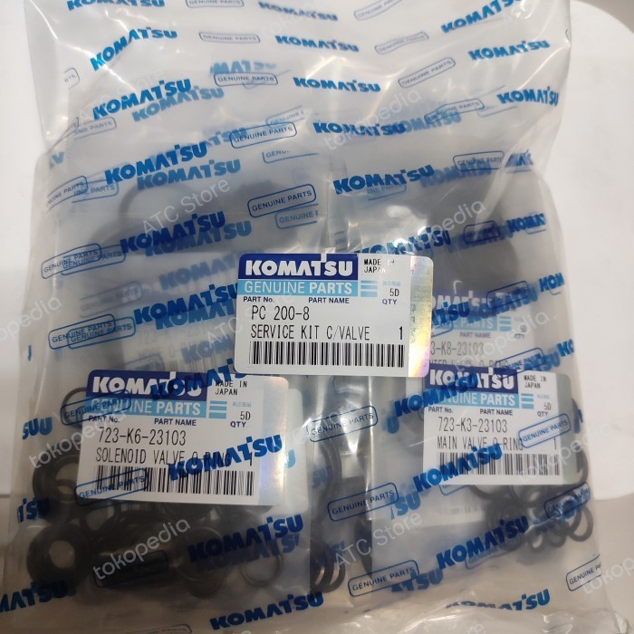 Jual service kit control Valve PC 200-8 part alat berat | Shopee Indonesia