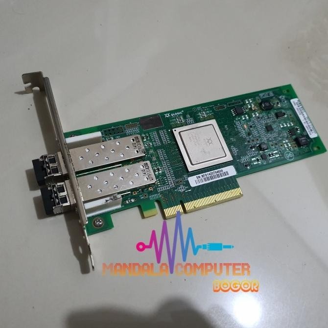 Jual Qlogic QLE2562 Dual Port 8Gbps Fiber Channel PCIe Host Bus Adapter ...