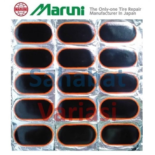 Jual MARUNI SHEET L-2 OVAL 41X76MM TUBE PATCH ONE PATCH KOYOK TAMBAL ...