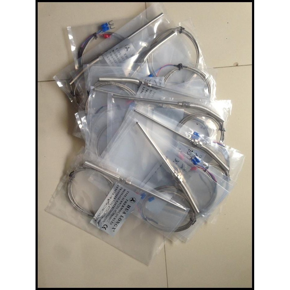 Jual BEST DEAL TEMPERATURE SENSOR SUHU RTD PT100 PT-100 PROBE 100MM ...
